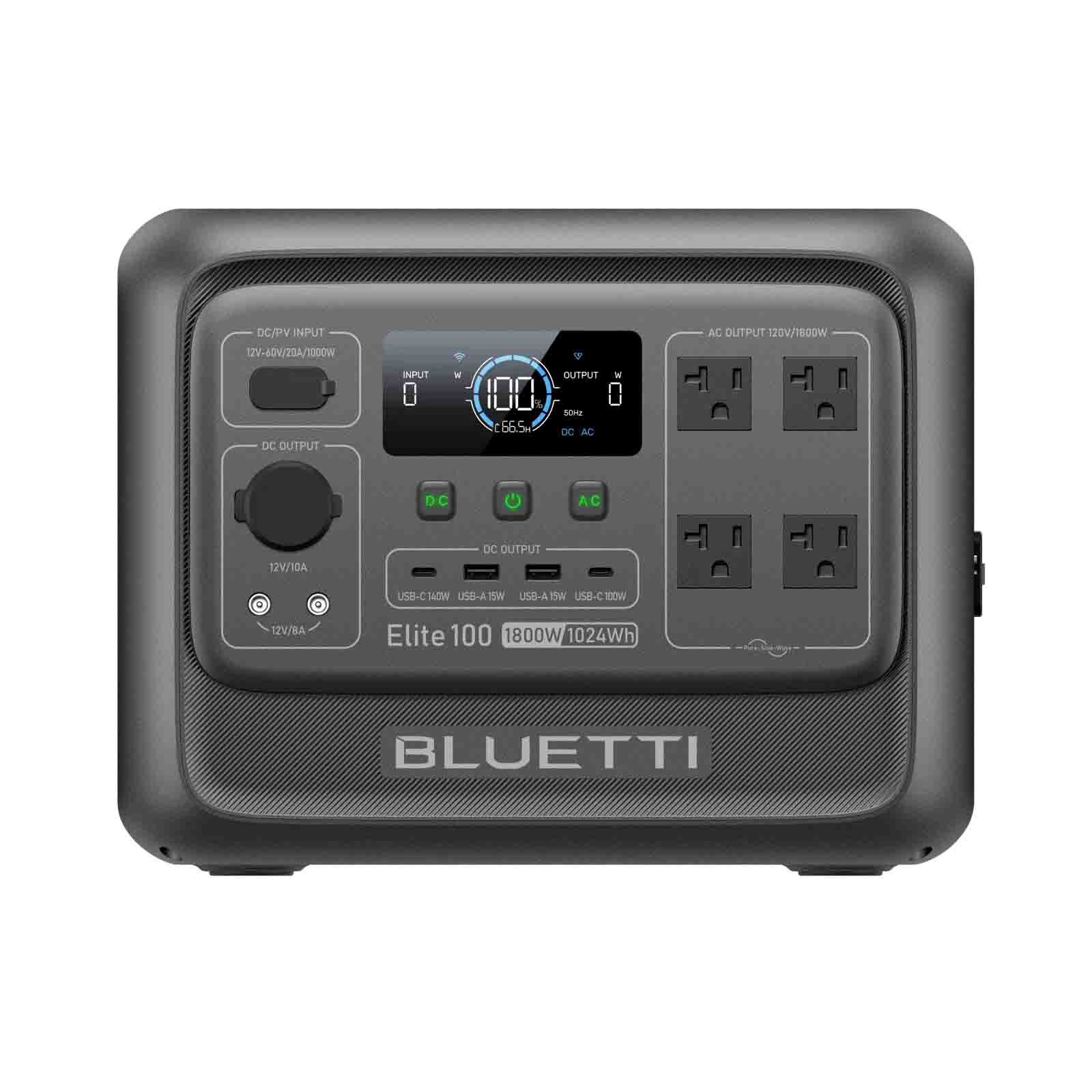 BLUETTI Elite 100 V2 Portable Power Station | Europe Generator